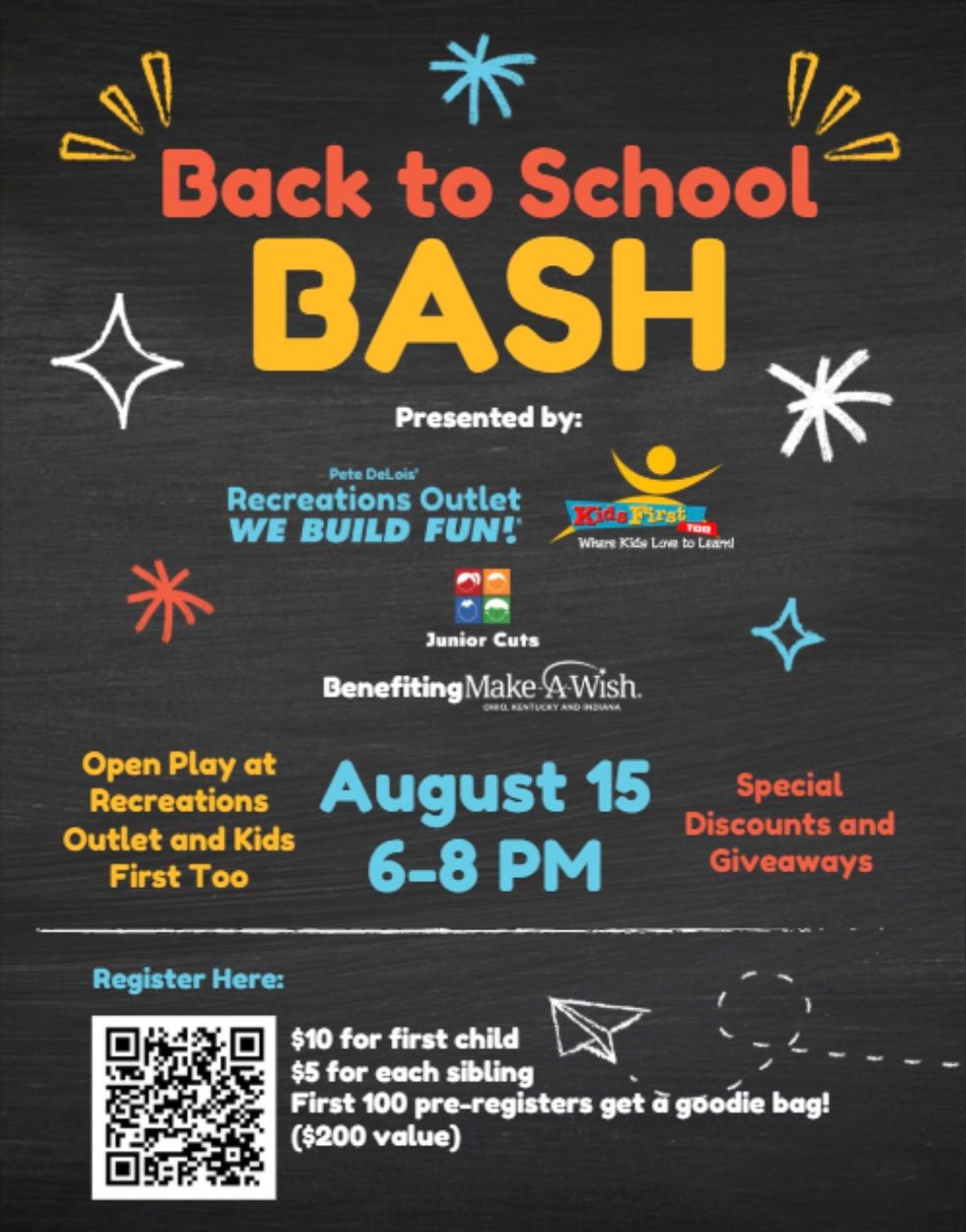Back to School Bash | Kids First Too | Milford, Ohio