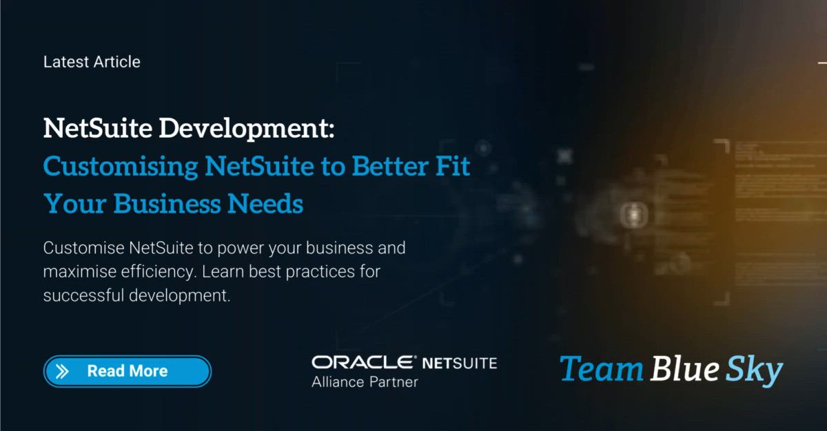 netsuite customisation