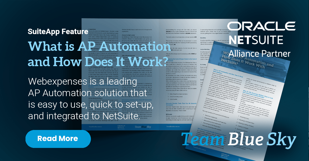 What is AP Automation and How Does It Work With NetSuite?
