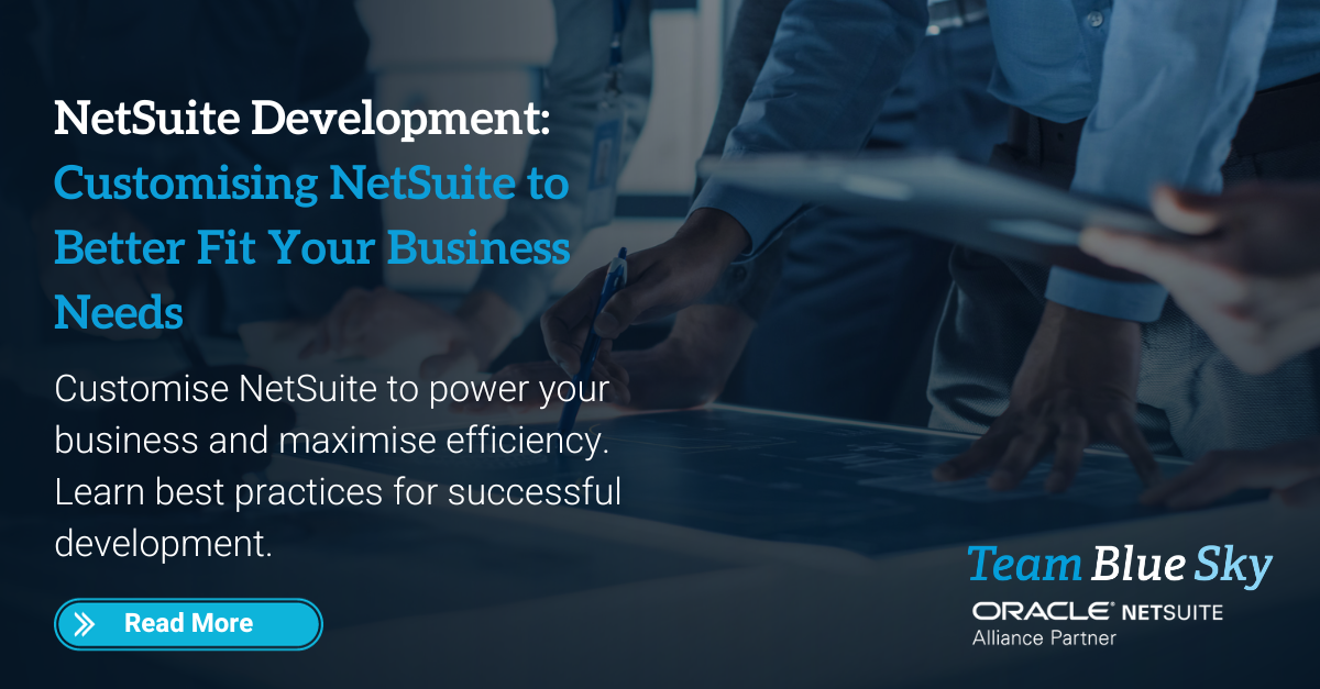 netsuite customisation