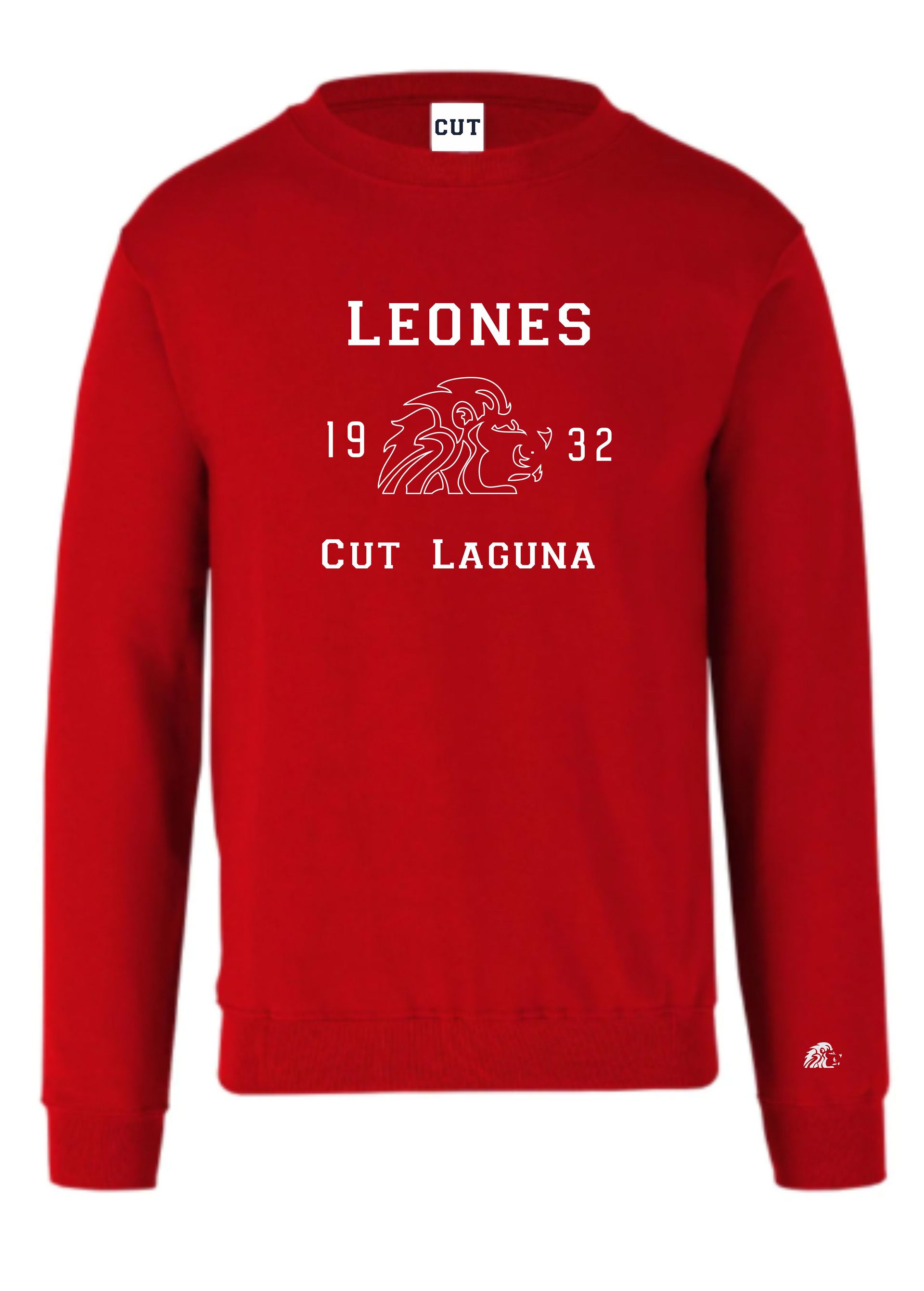 Suéter alternativo rojo, unisex