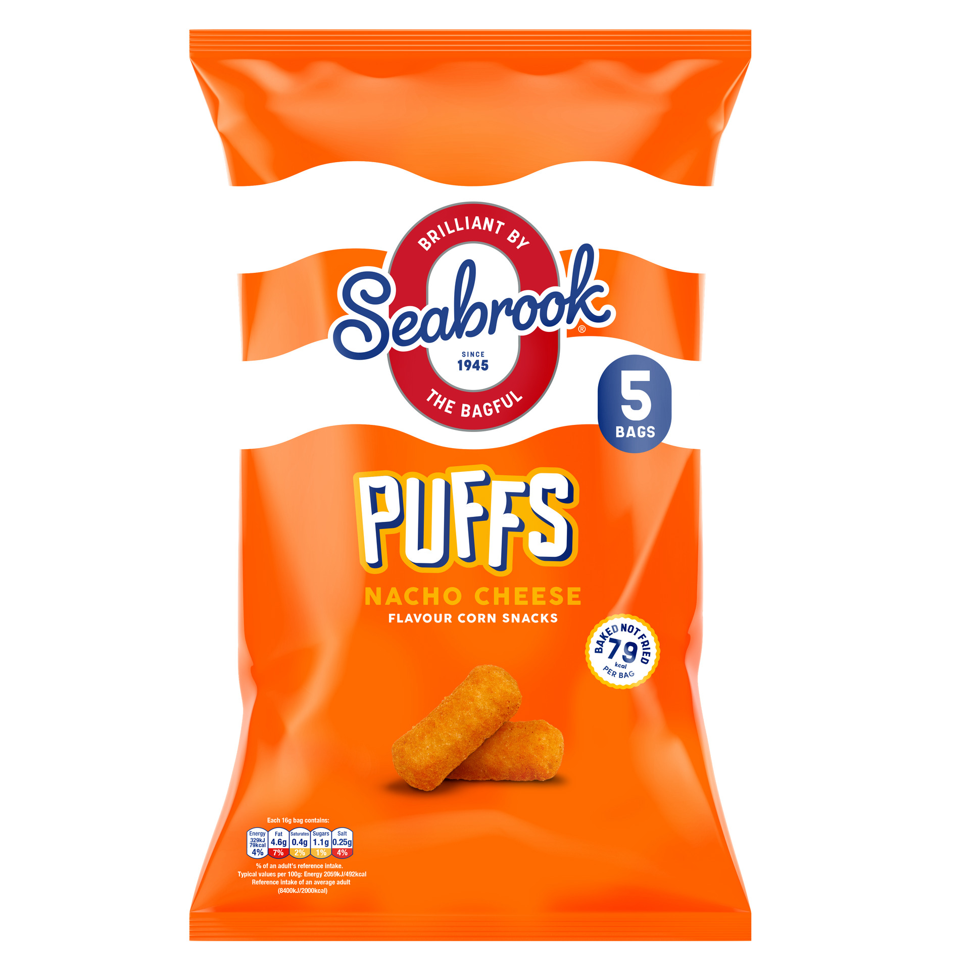 Buy PUFFS NACHO CHEESE | Gluten Free & Suitable for Vegetarians