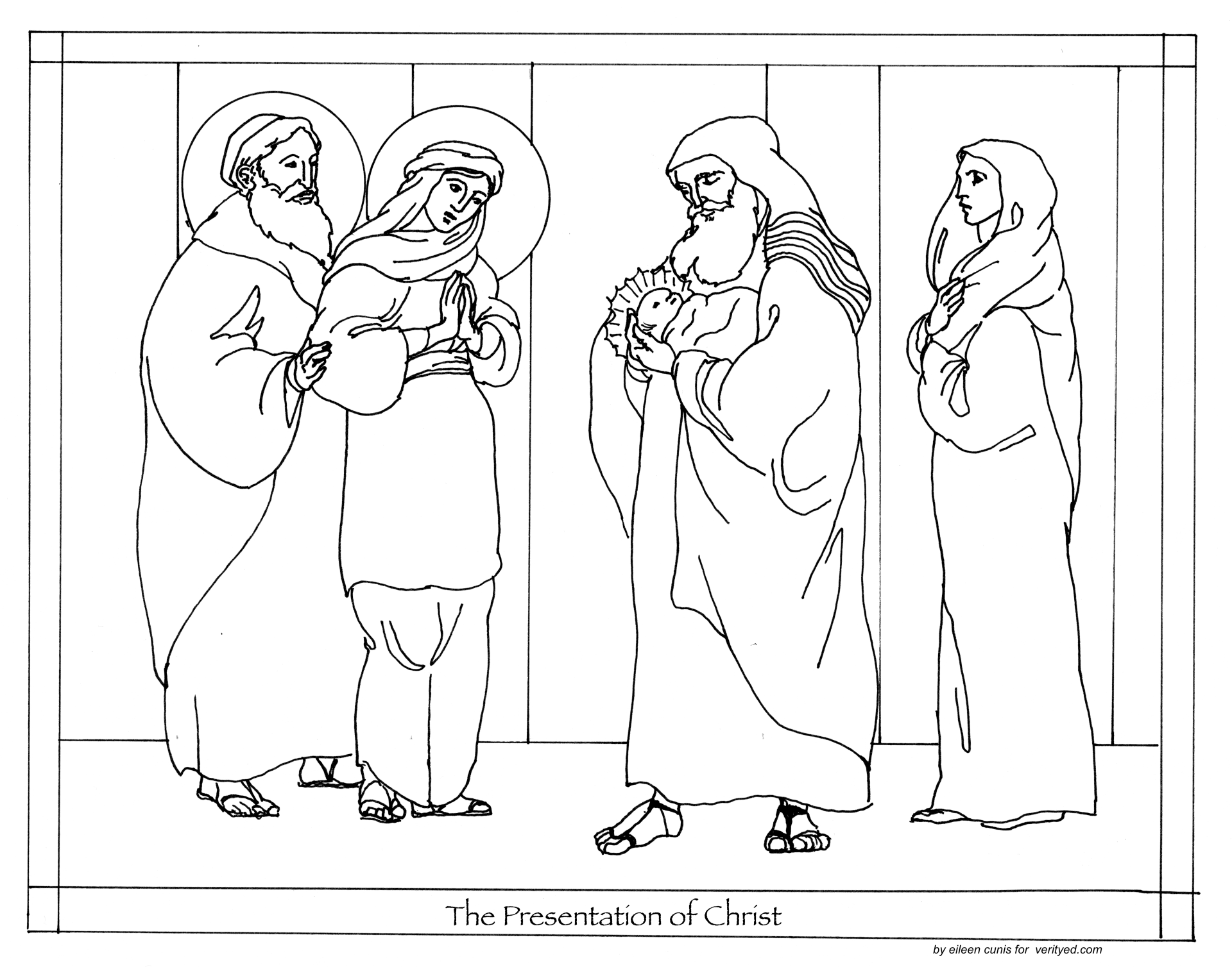 Saints Coloring Pages