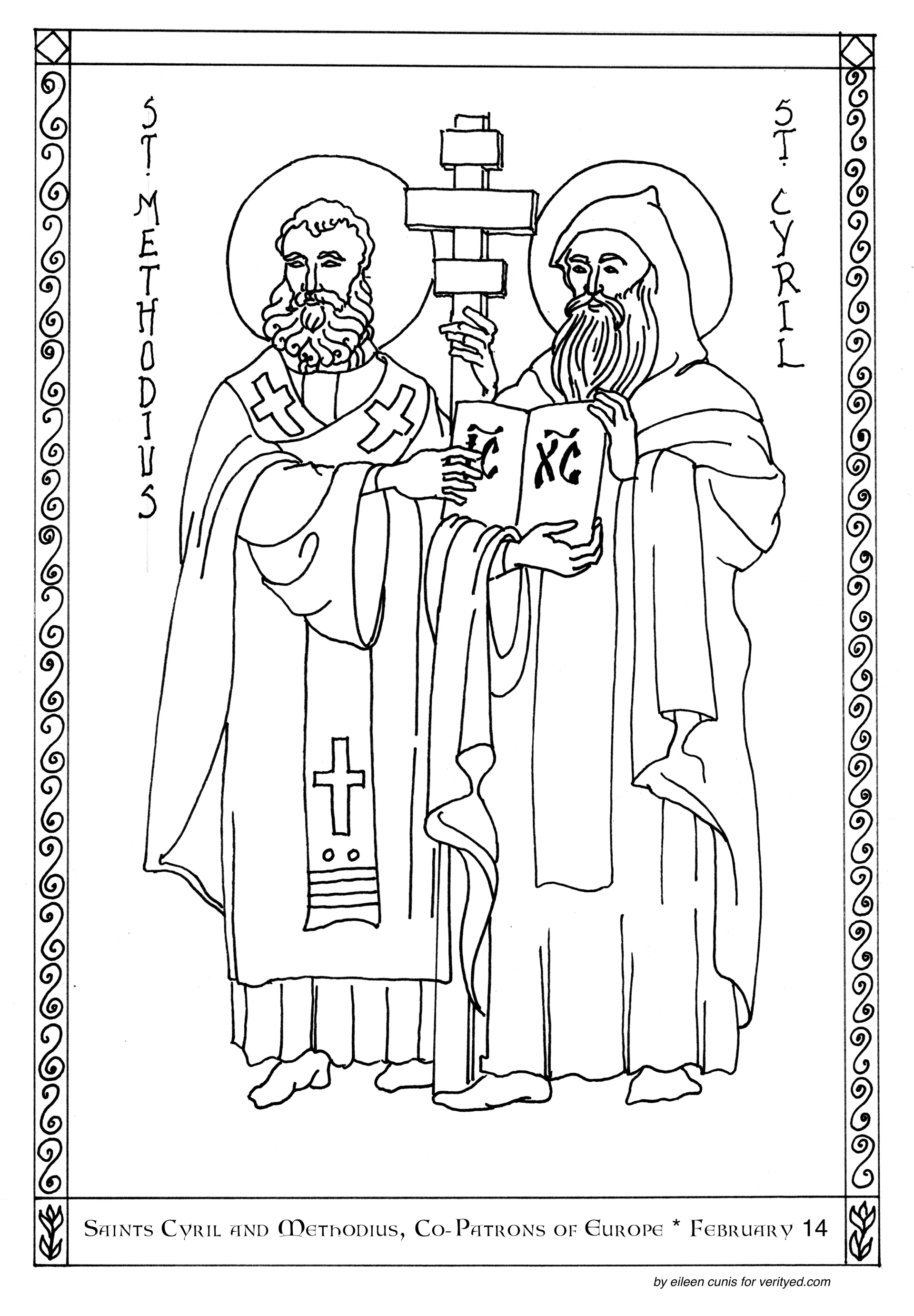 Saints Coloring Pages