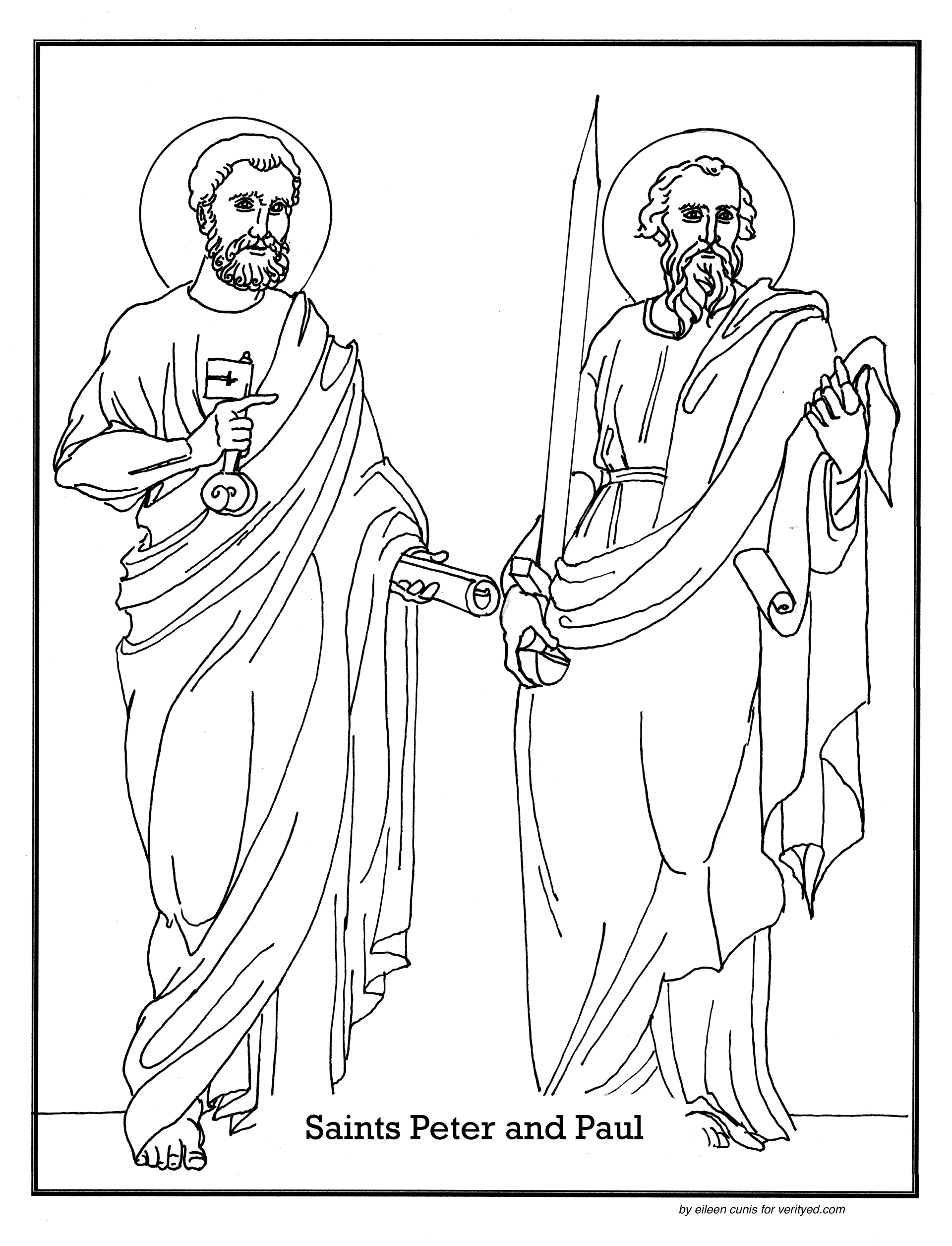 Saints Coloring Pages