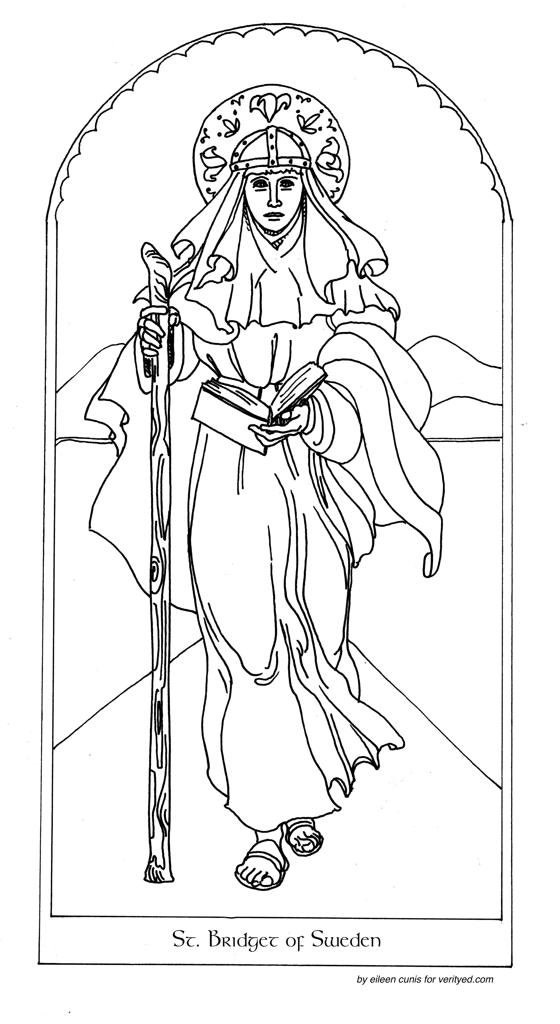 Saints Coloring Pages