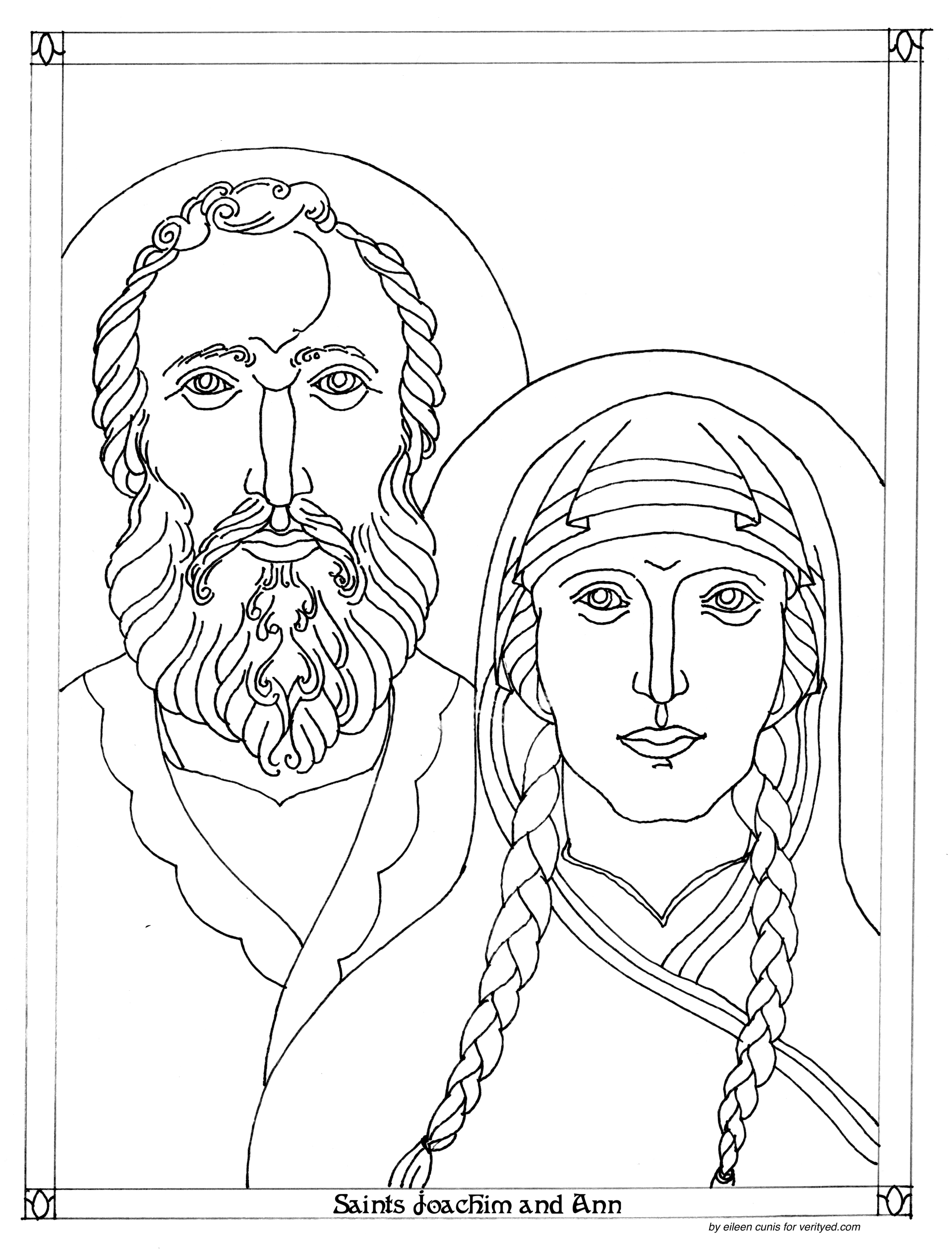 Saints Coloring Pages