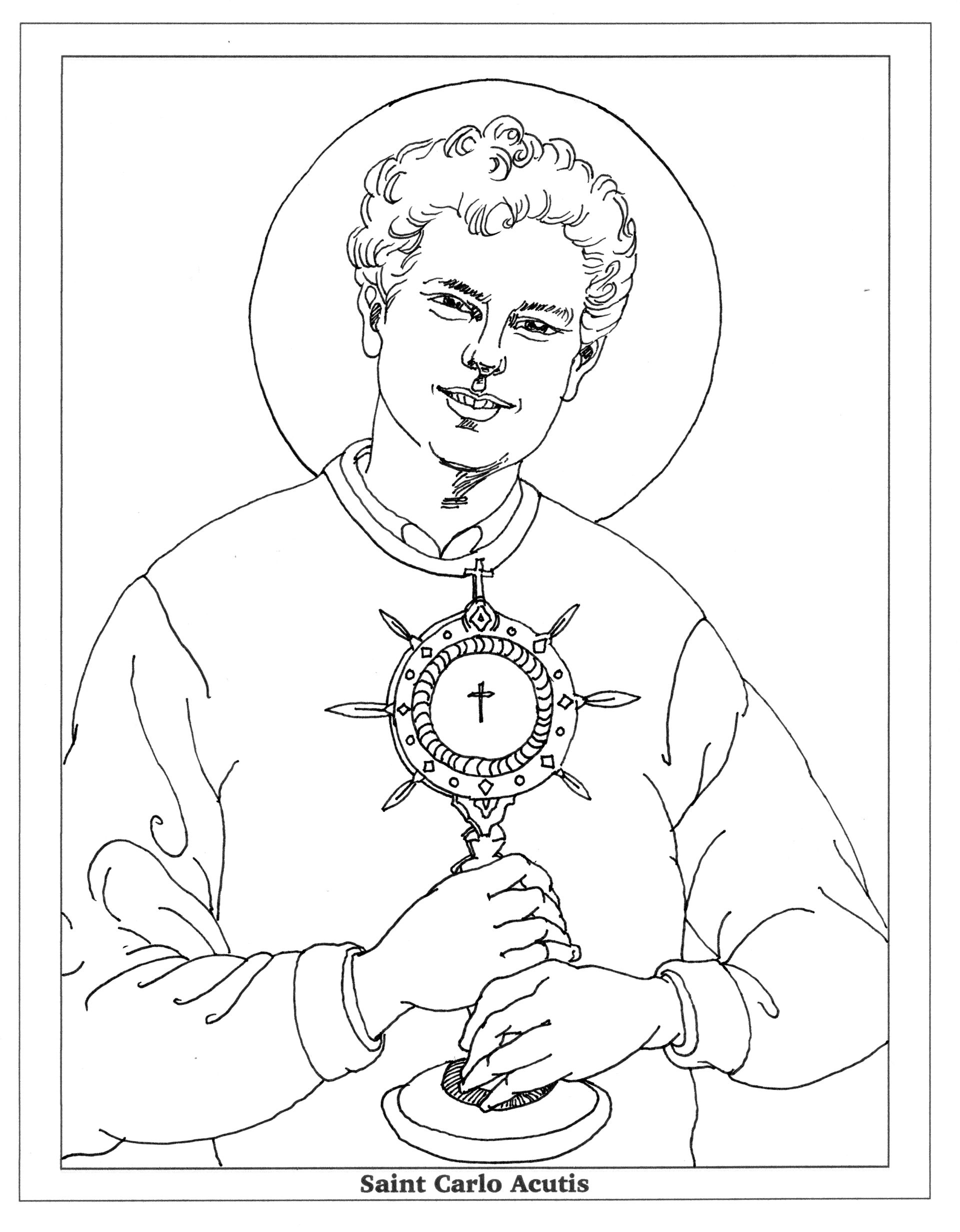 Saints Coloring Pages