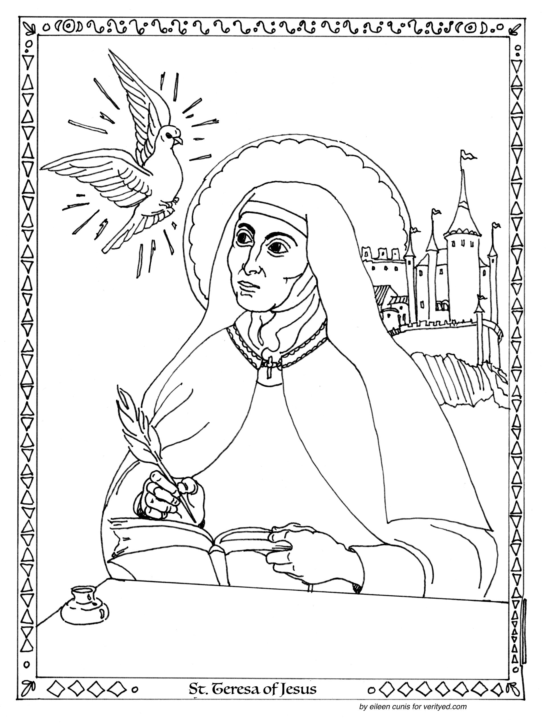 Saints Coloring Pages