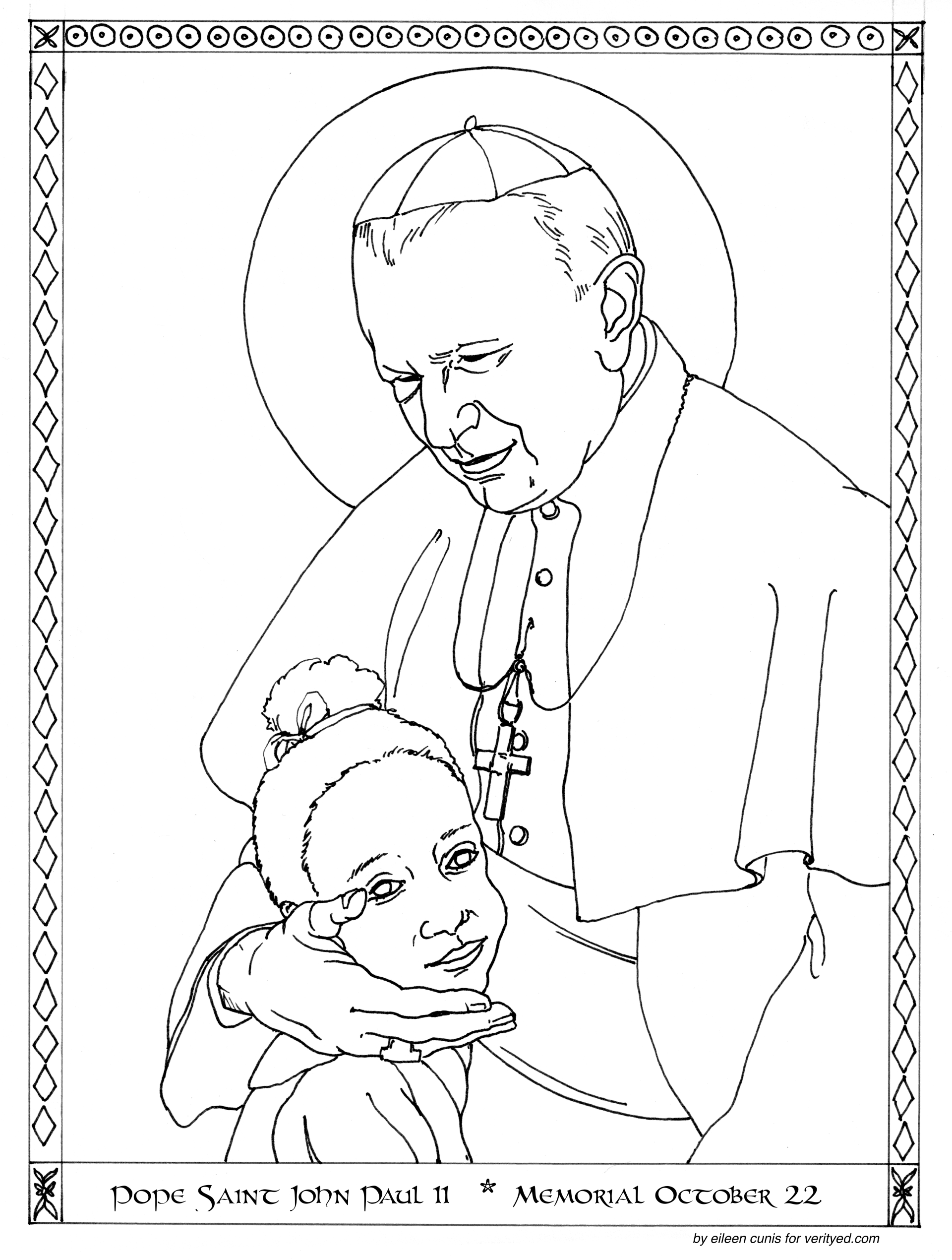 Saints Coloring Pages