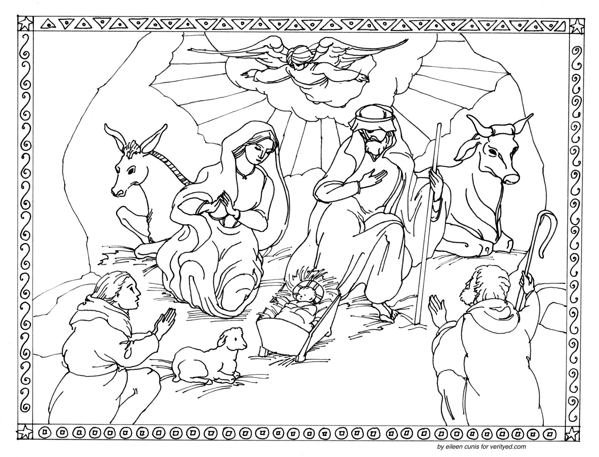 Saints Coloring Pages