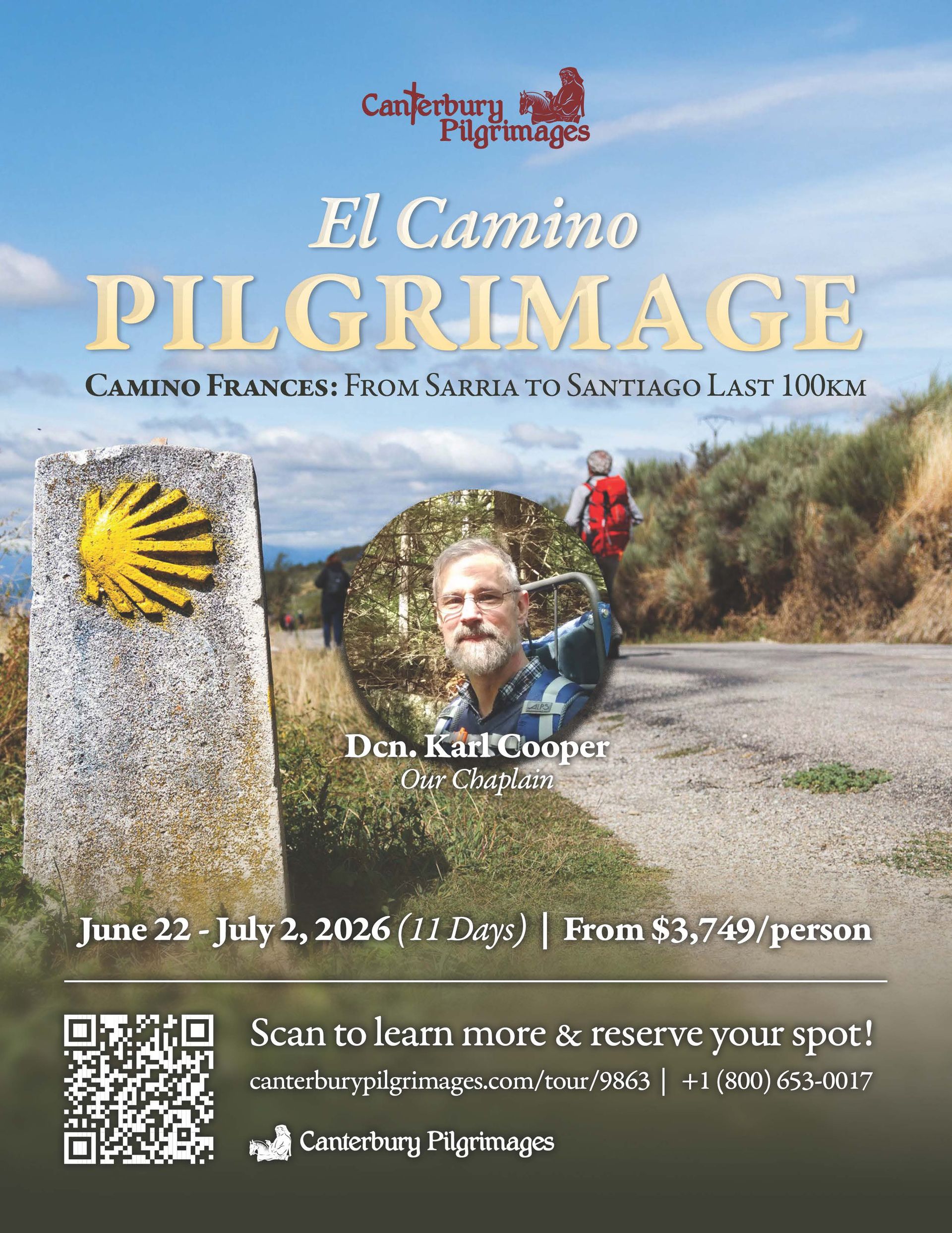 El Camino Pilgrimage with Dcn. Karl