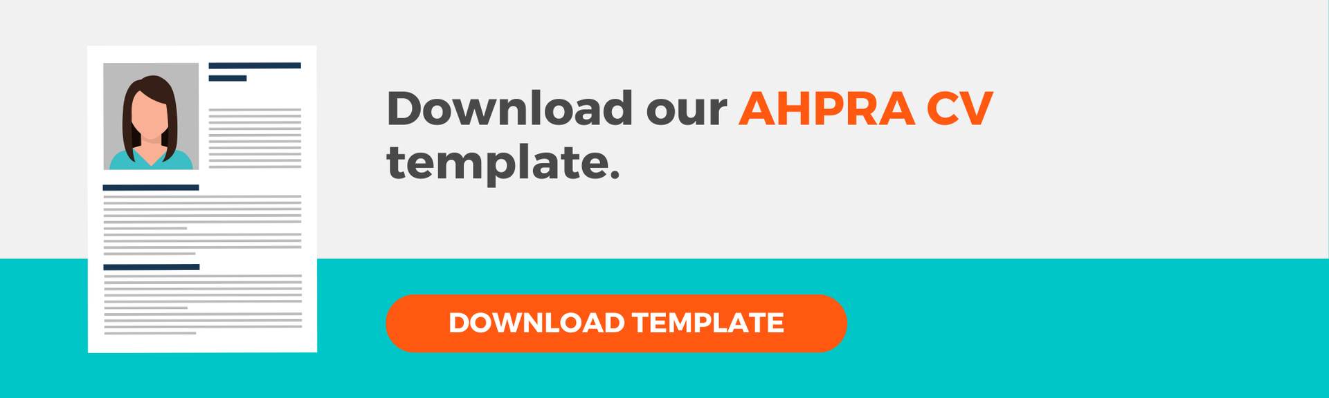 Complete AHPRA registration application guide with free CV template