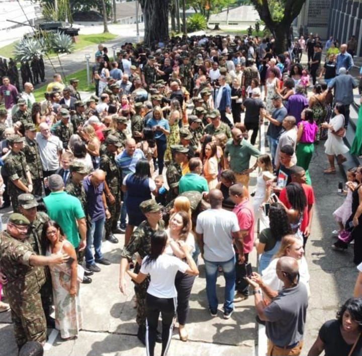 Incorporação dos novos alunos CPOR/RJ