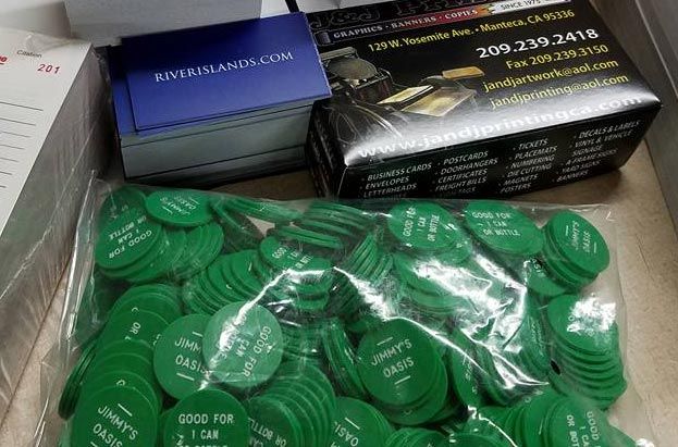 Cusom Circle Button Name Tags Manteca, CA