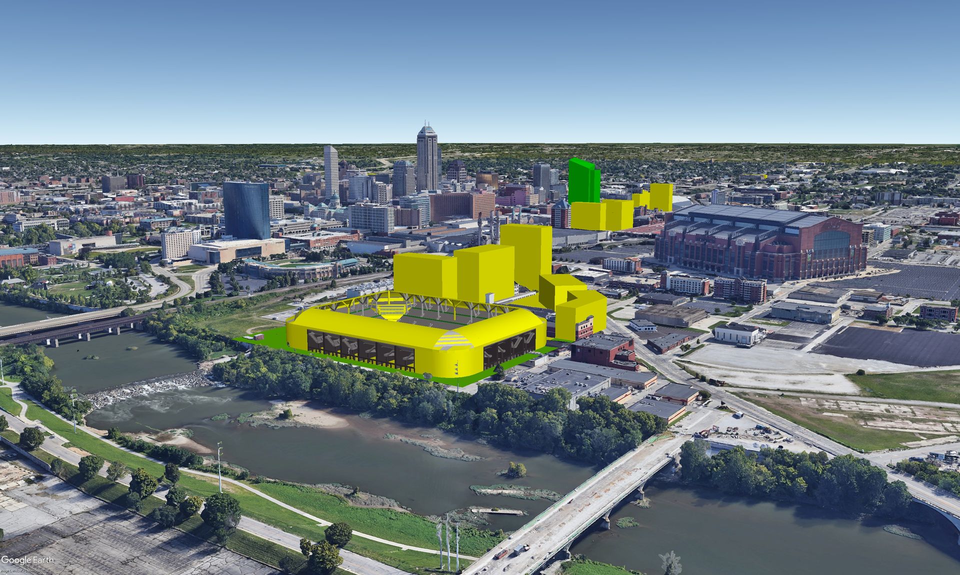 The Future Skyline of Indianapolis