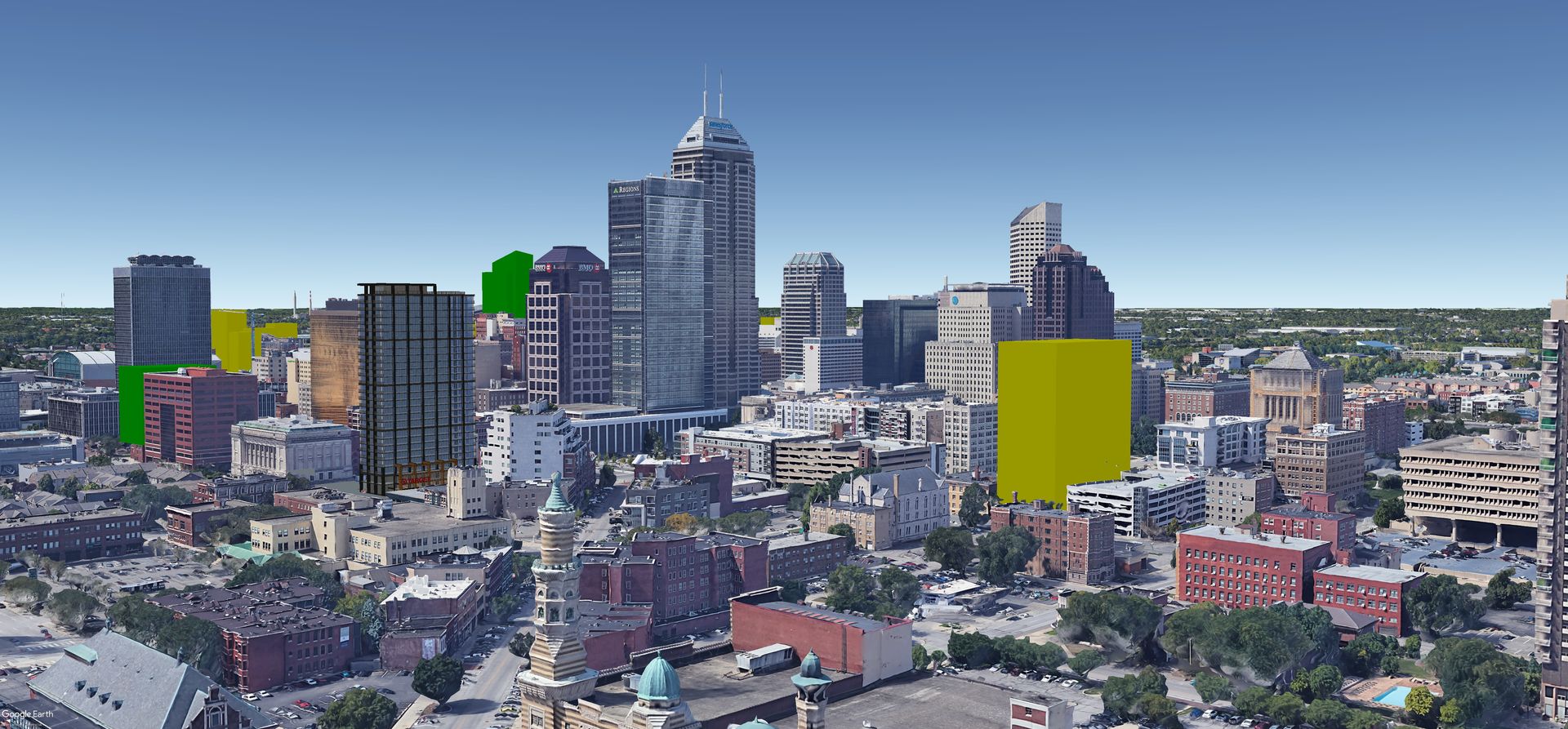The Future Skyline of Indianapolis