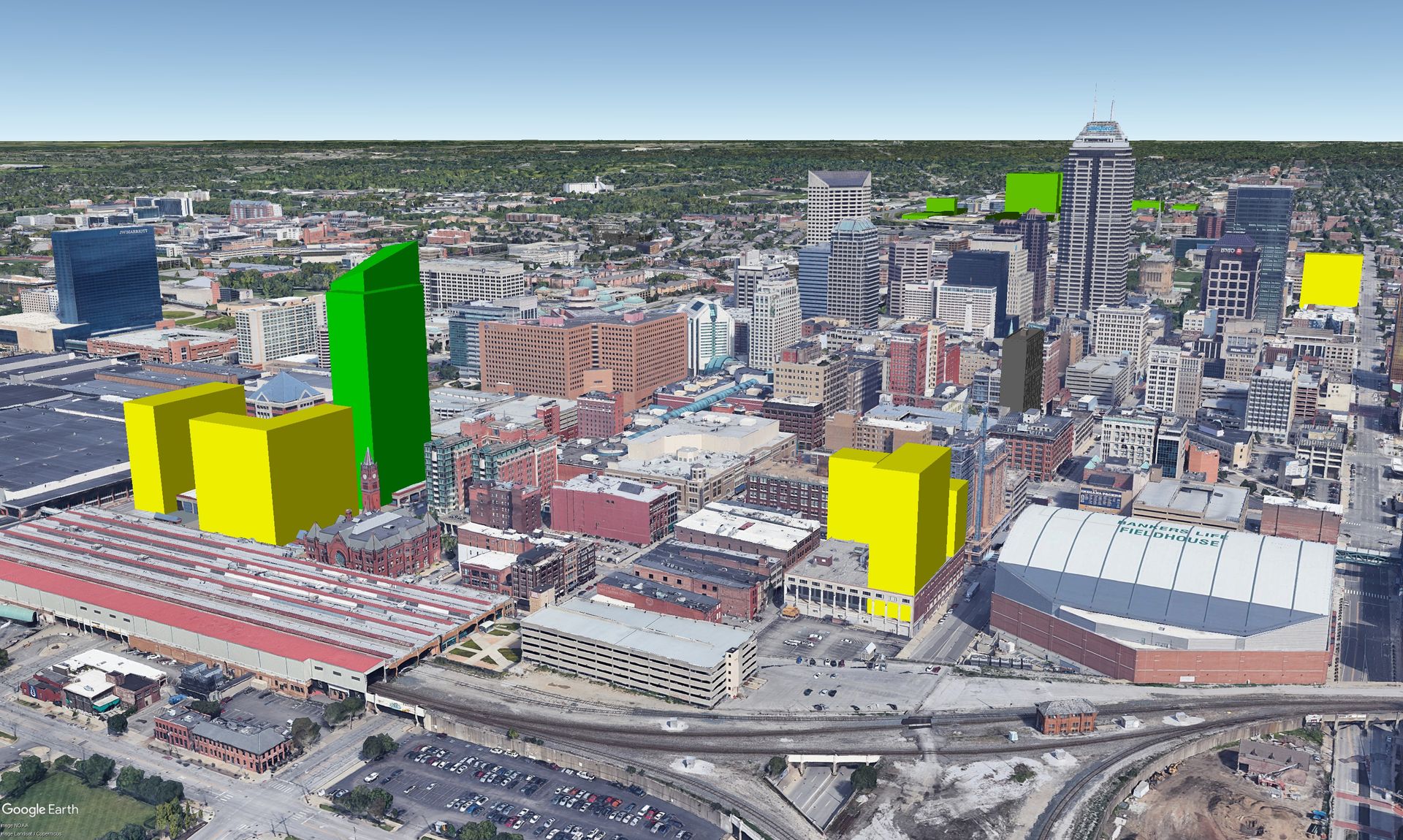 The Future Skyline of Indianapolis