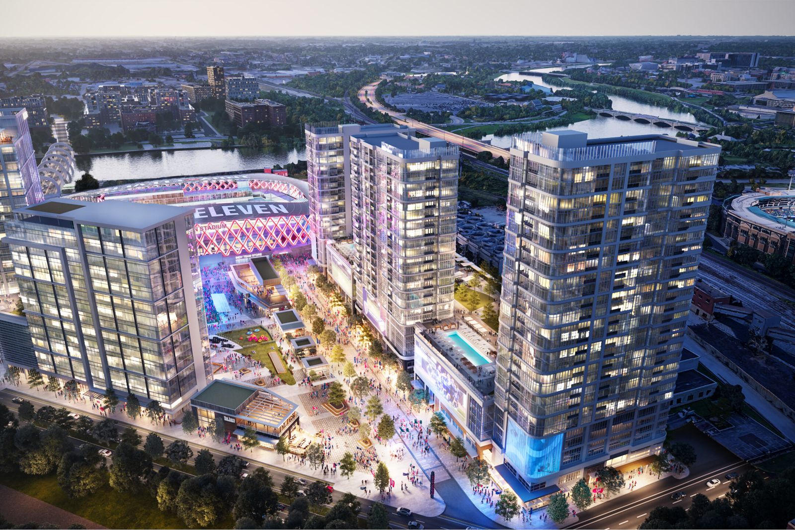 The Future Skyline of Indianapolis