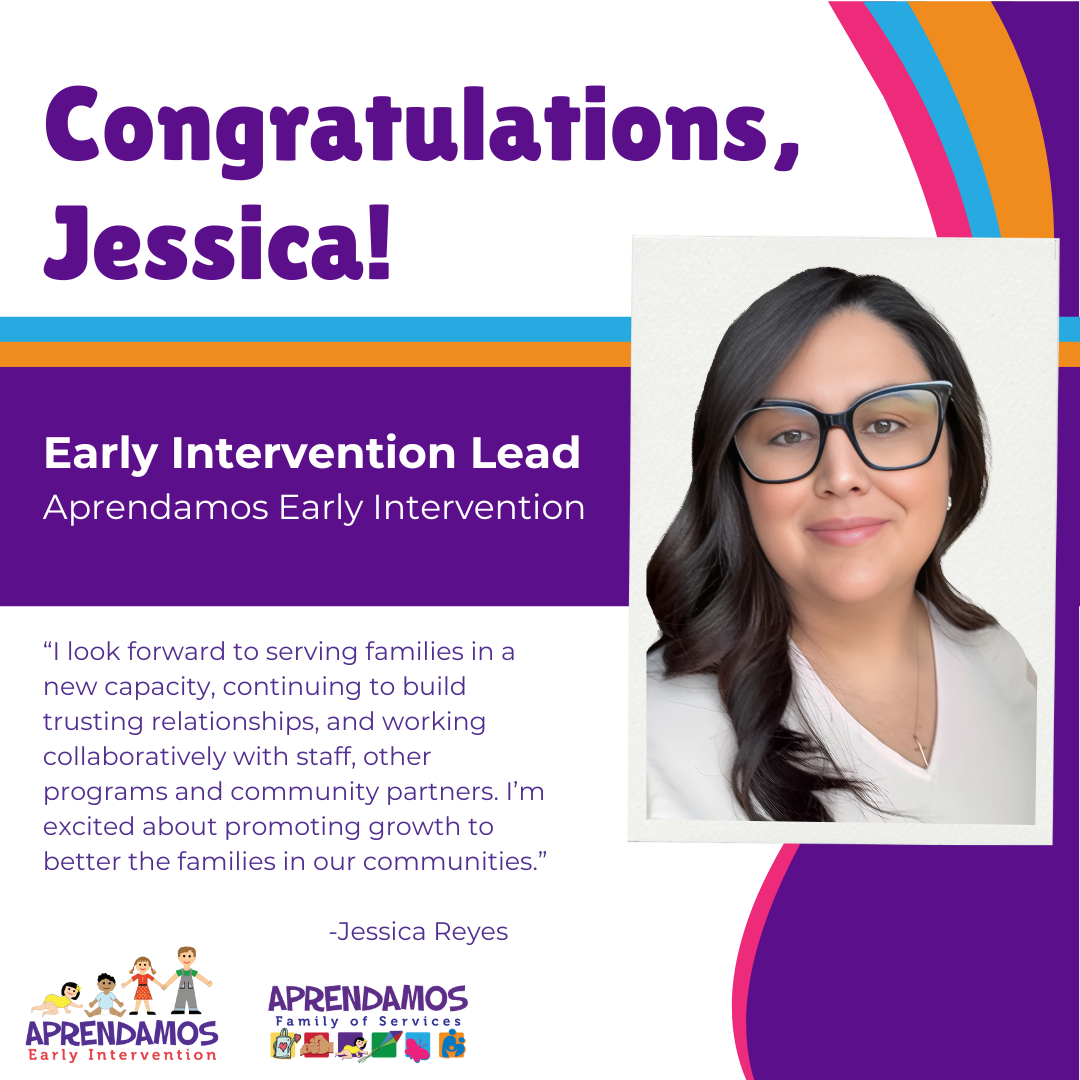Jessica Named Early Intervention Lead – Congratulations!