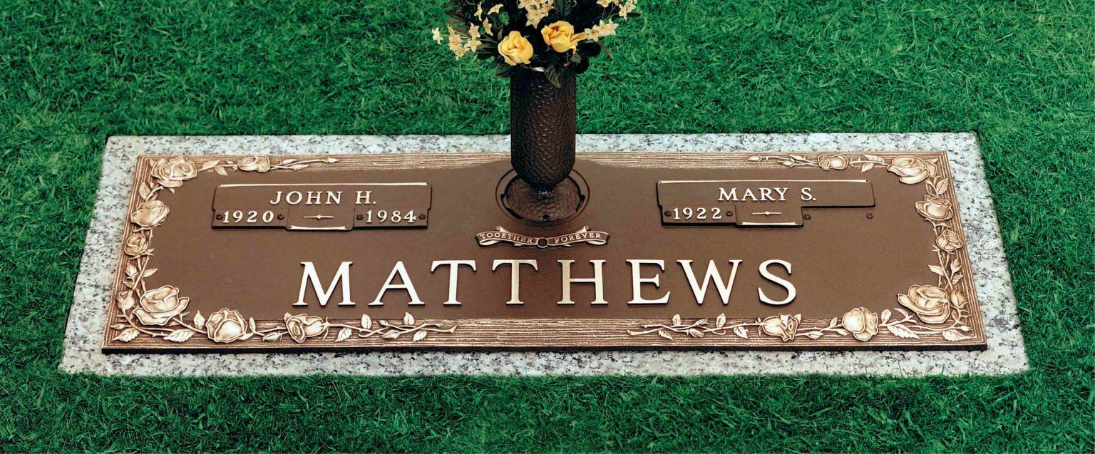 Bronze Memorials | Savannah Family of Cemeteries