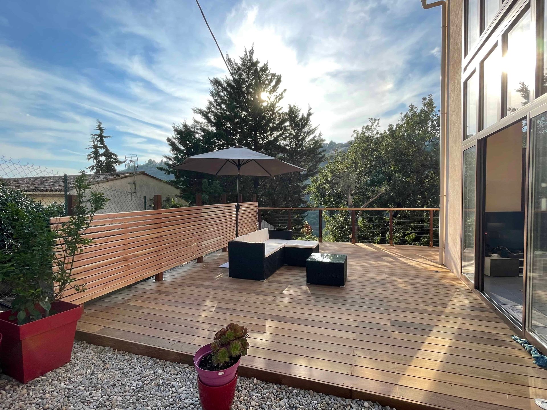 Terrasse en bois exotique IPE | Azur Terrasse Parquet