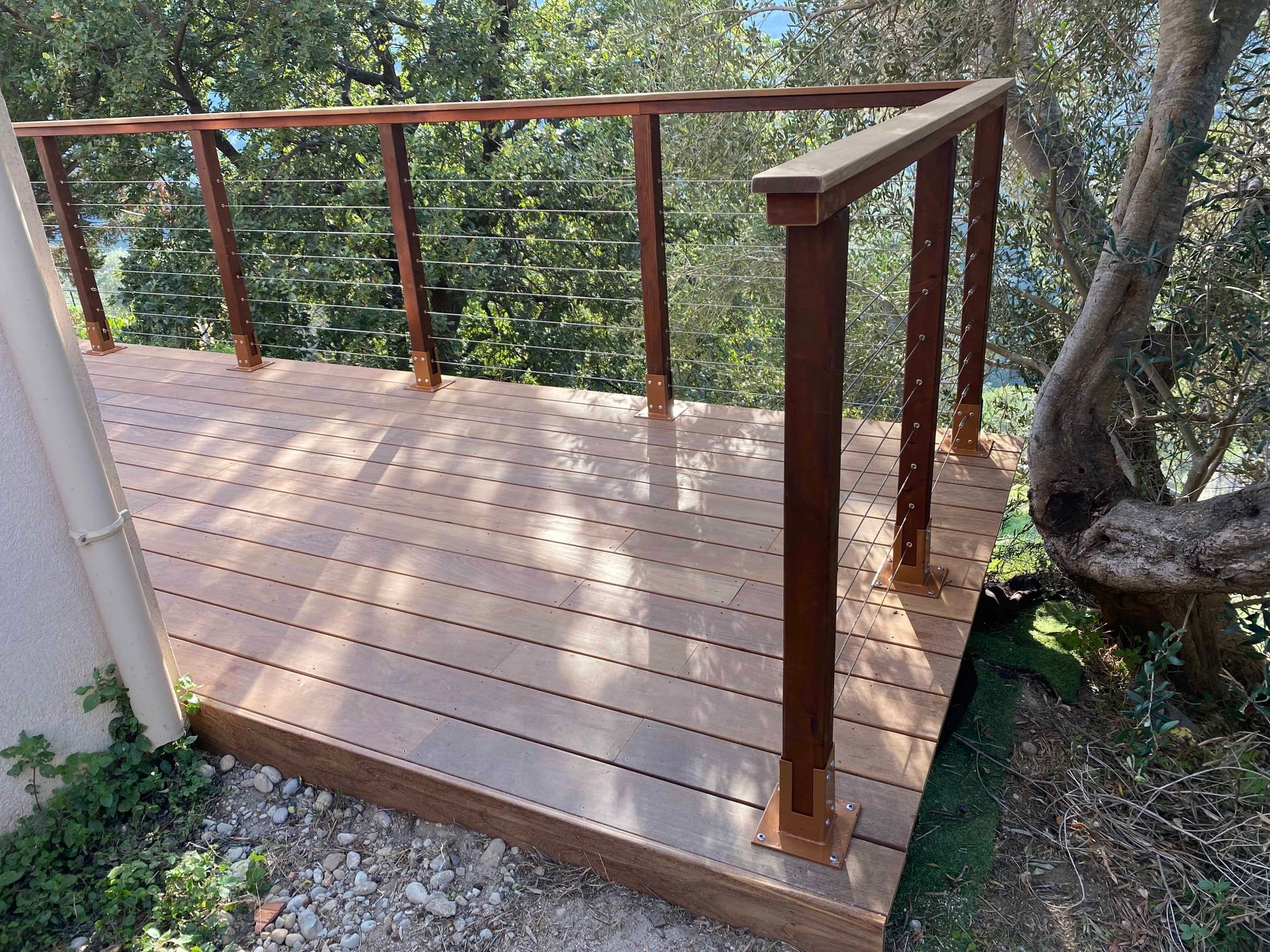 Terrasse en bois exotique IPE | Azur Terrasse Parquet