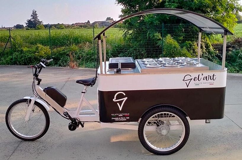 Carretti Gelato e Gelateria itinerante su Cargo Bike
