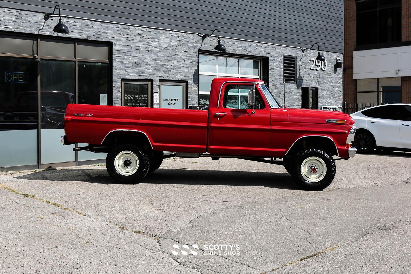 1972 Ford F250 Ranger Paint Correction Gtechniq Coating London