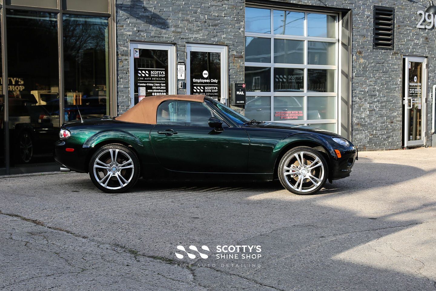 2007 Mazda MX5 Miata Paint Correction Detailing Window Tint