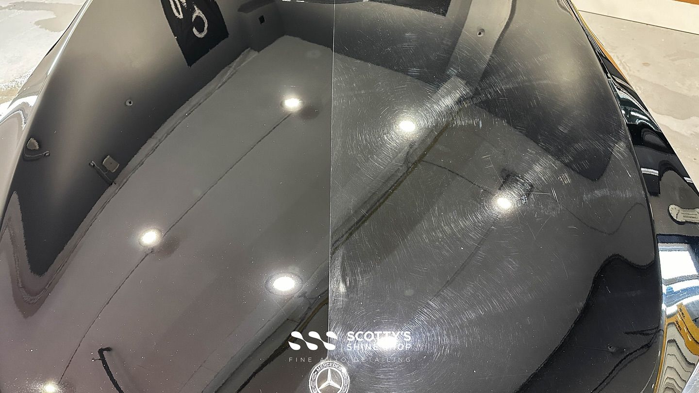 2017 Mercedes C300 Paint Correction and Paint Protection Film