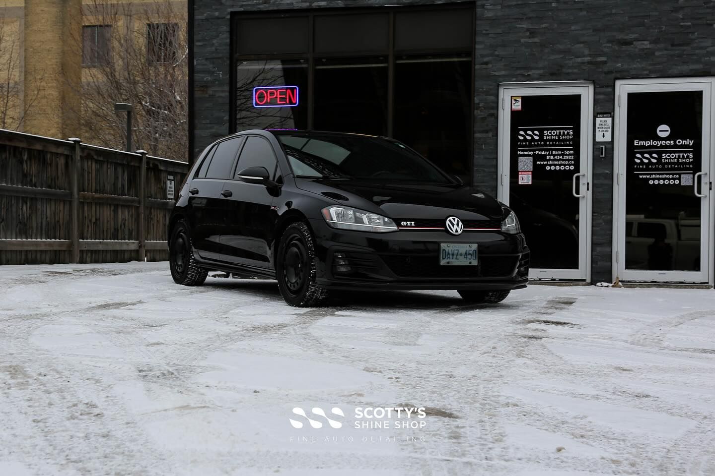 VW Golf GTI Paint Correction Xpel Ceramic Coating Window Tint
