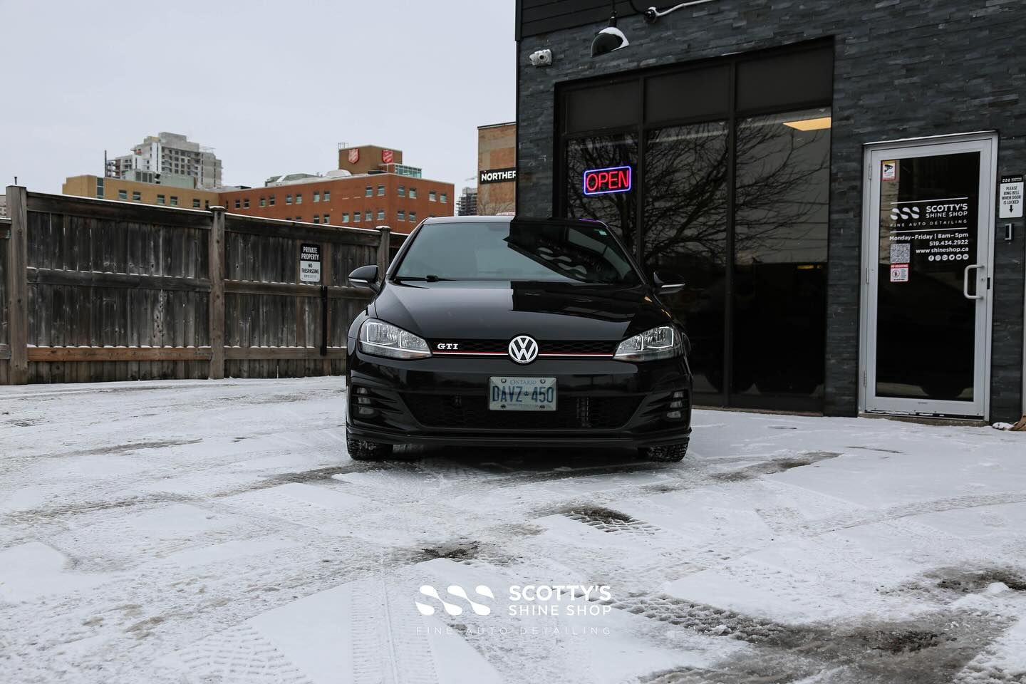 VW Golf GTI Paint Correction Xpel Ceramic Coating Window Tint