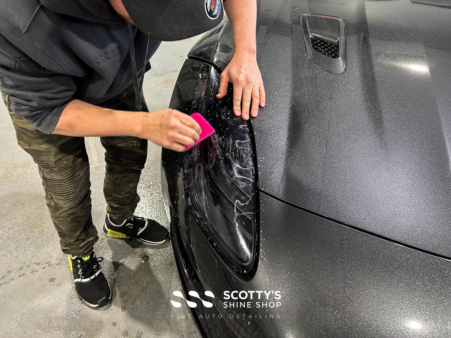2019 Jaguar F-type Xpel Tinted Paint Protection Film London, ON
