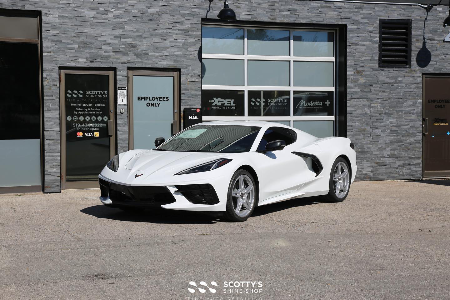 2021 Corvette C8 Xpel Prime CS Window Tint
