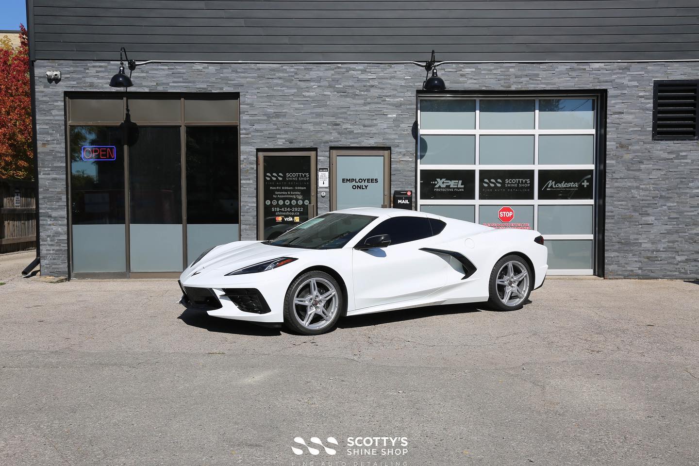 2021 Corvette C8 Xpel Prime CS Window Tint