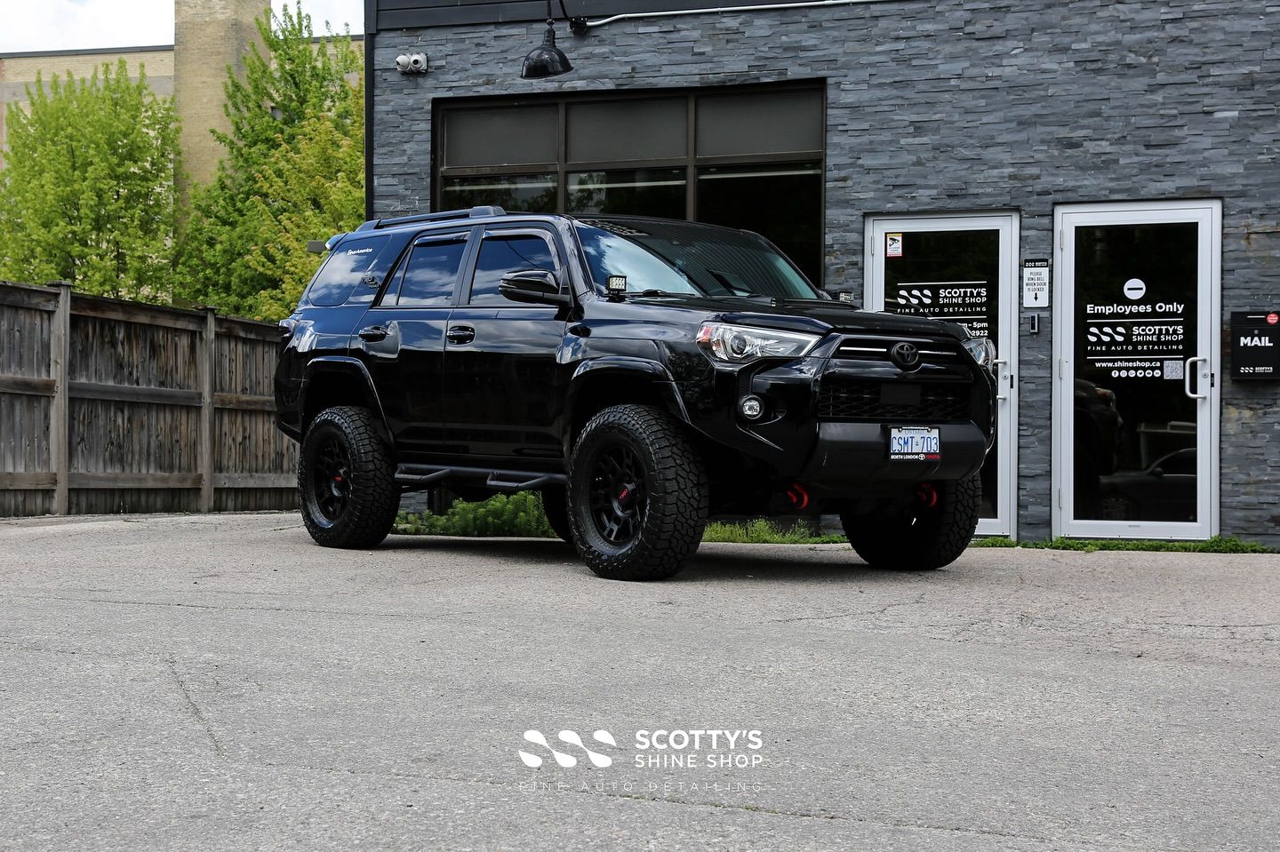 2021 Toyota 4Runner Paint Correction and Ceramic Coating London