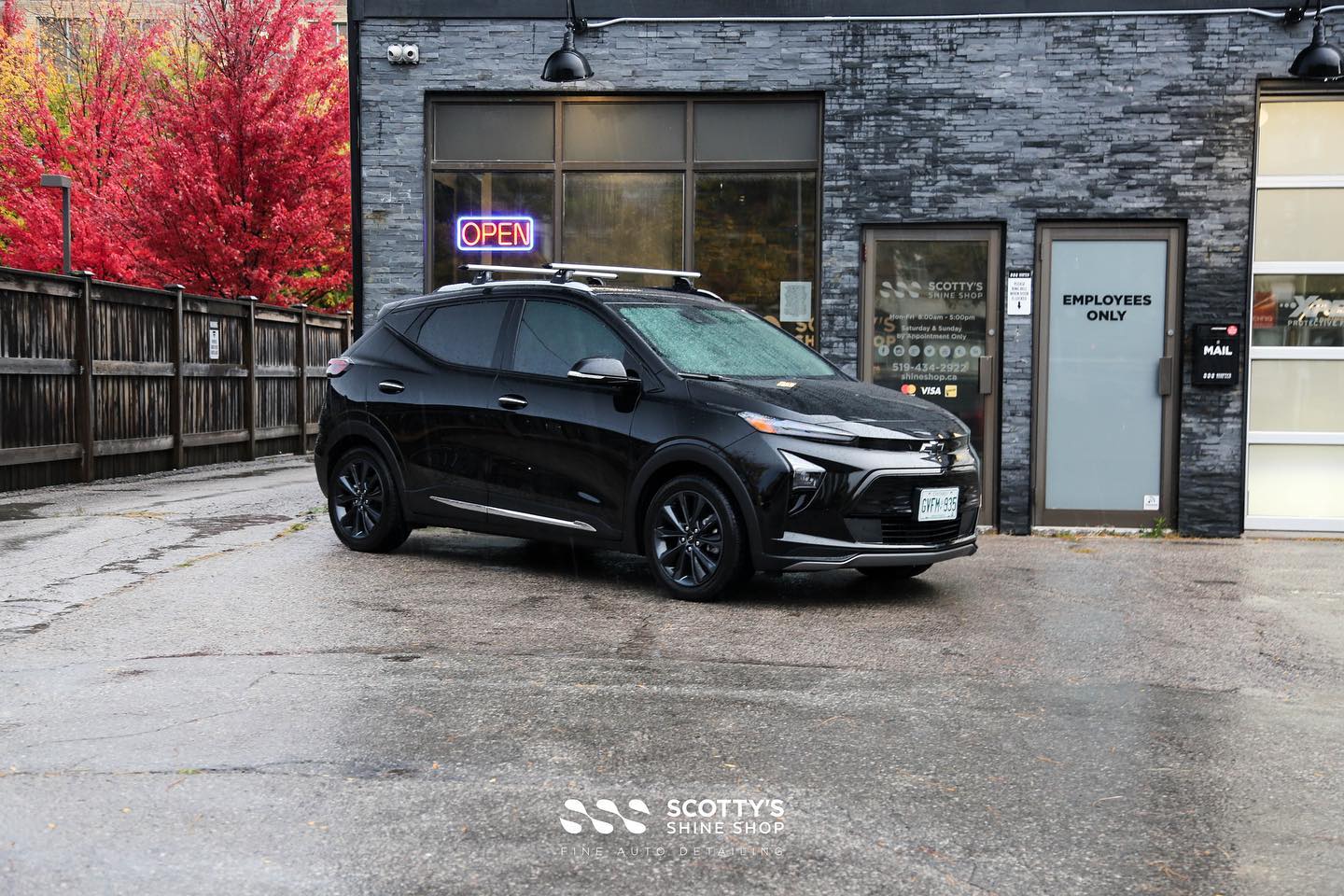 2022 Chevrolet Bolt Paint Correction Ceramic Coating London, ON