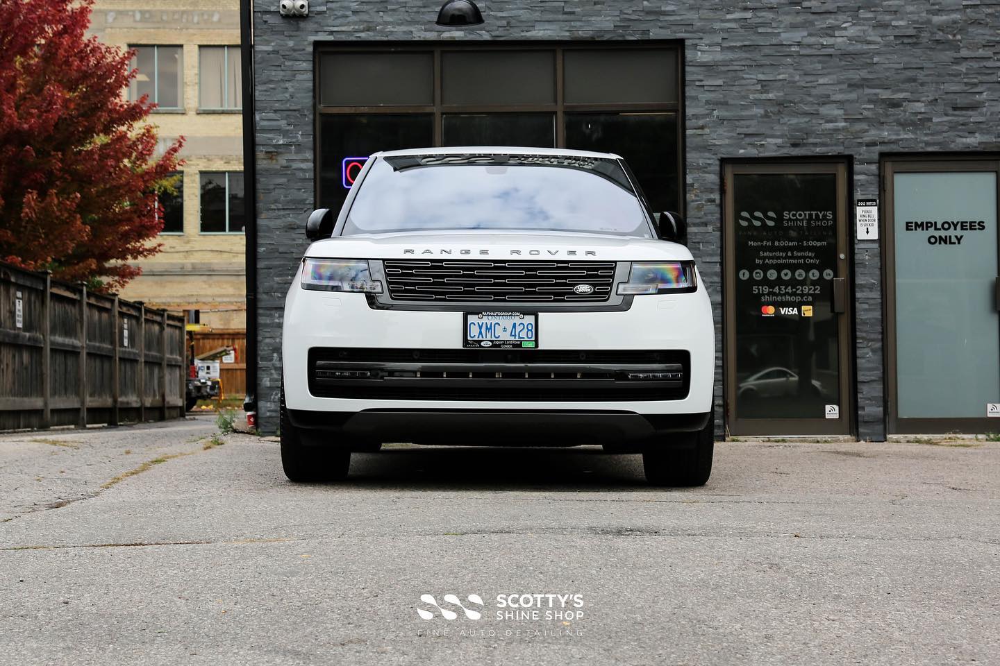 2022 Range Rover Paint Correction and Ceramic Coating London, ON