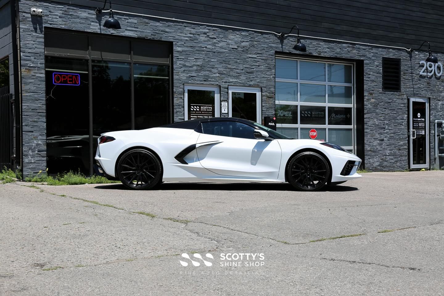 2023 Chevrolet Corvette Convertible Xpel Window Tint London