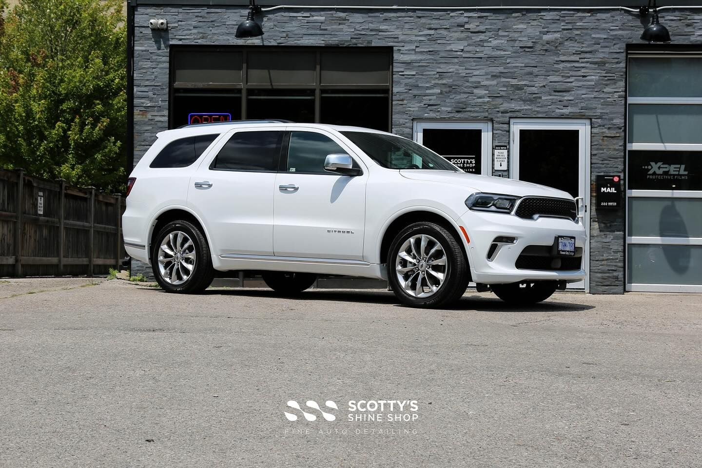 2023 Dodge Durango Paint Correction and Modesta Ceramic Coating