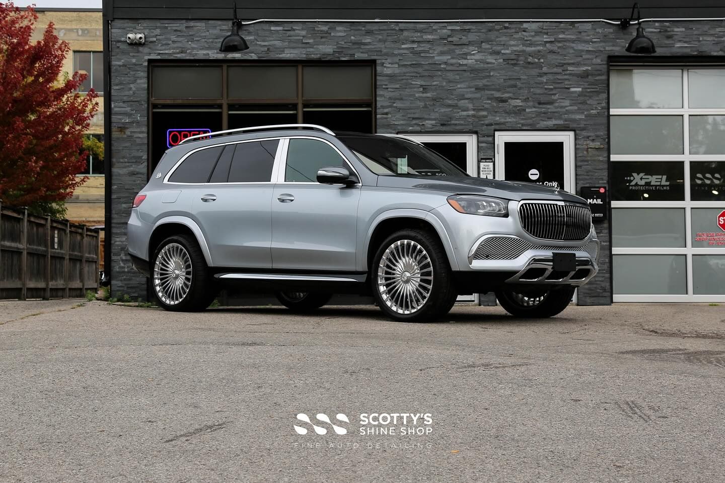 2023 Maybach GLS600 Xpel Ultimate Plus Paint Protection Film Ldn