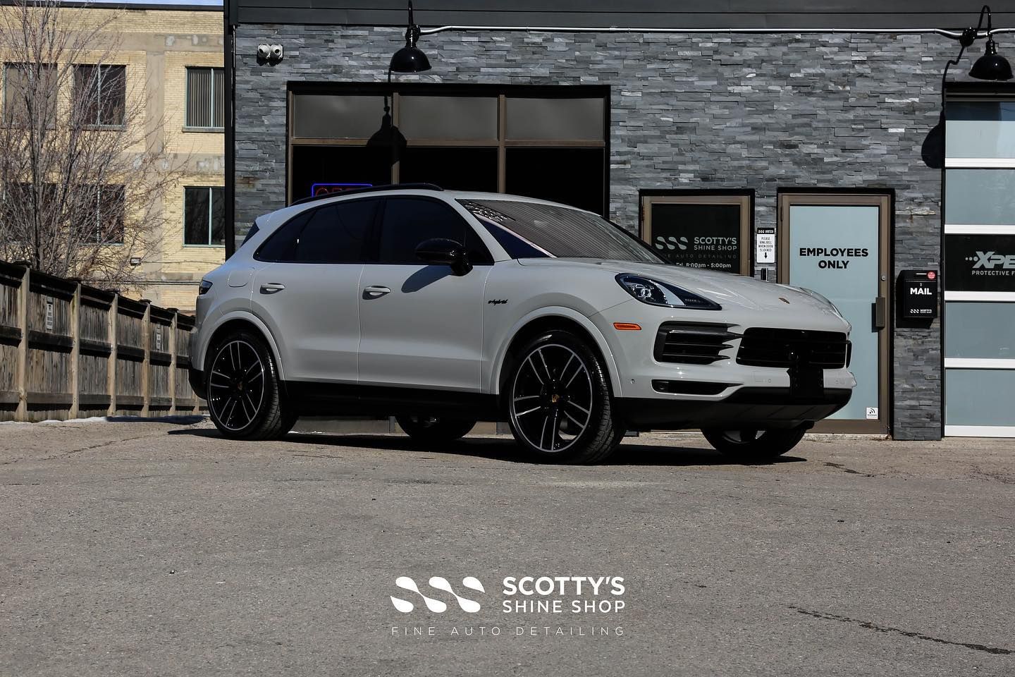 2023 Porsche Cayenne E Hybrid Xpel PPF and Window Tint