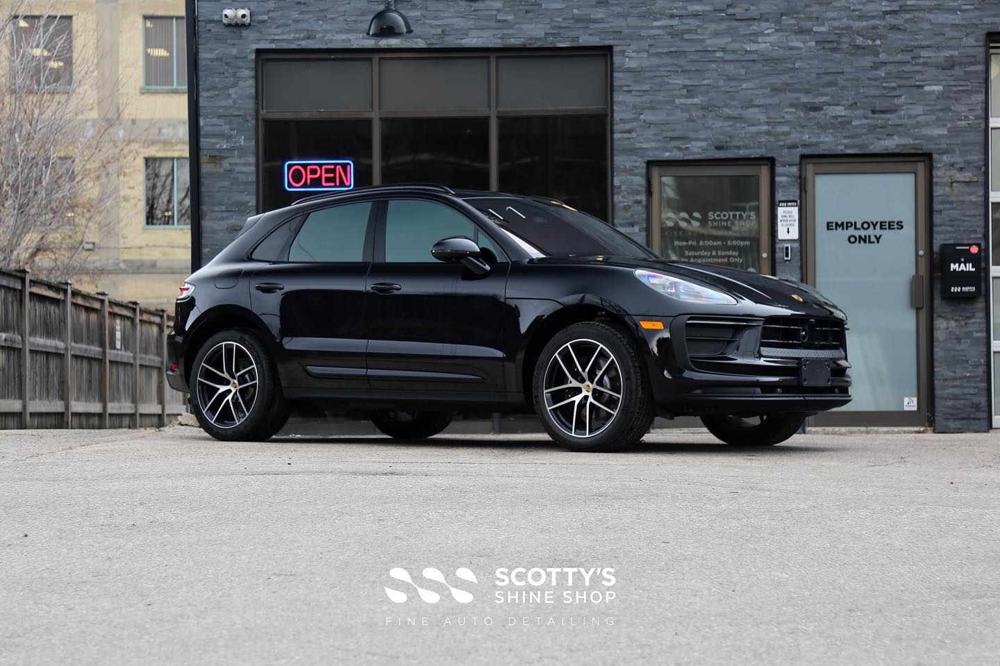 2023 Porsche Macan Xpel PPF Xpel Window Tint London