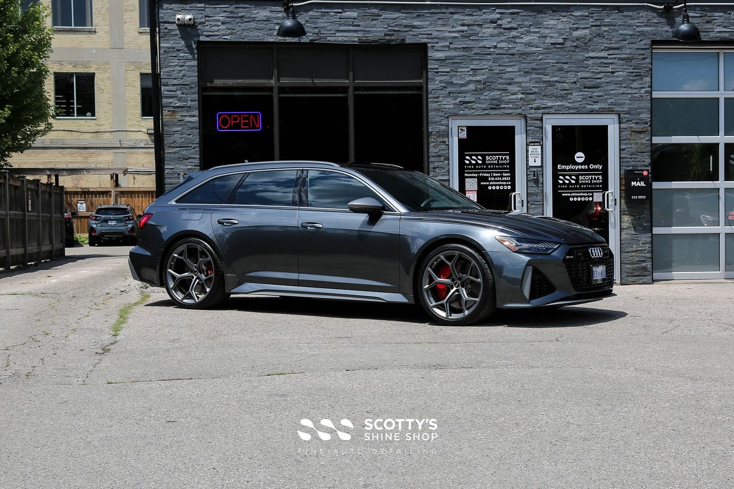 Audi RS6 Suntek PPF Formula 1 Window Tint Modesta Ceramic Coating