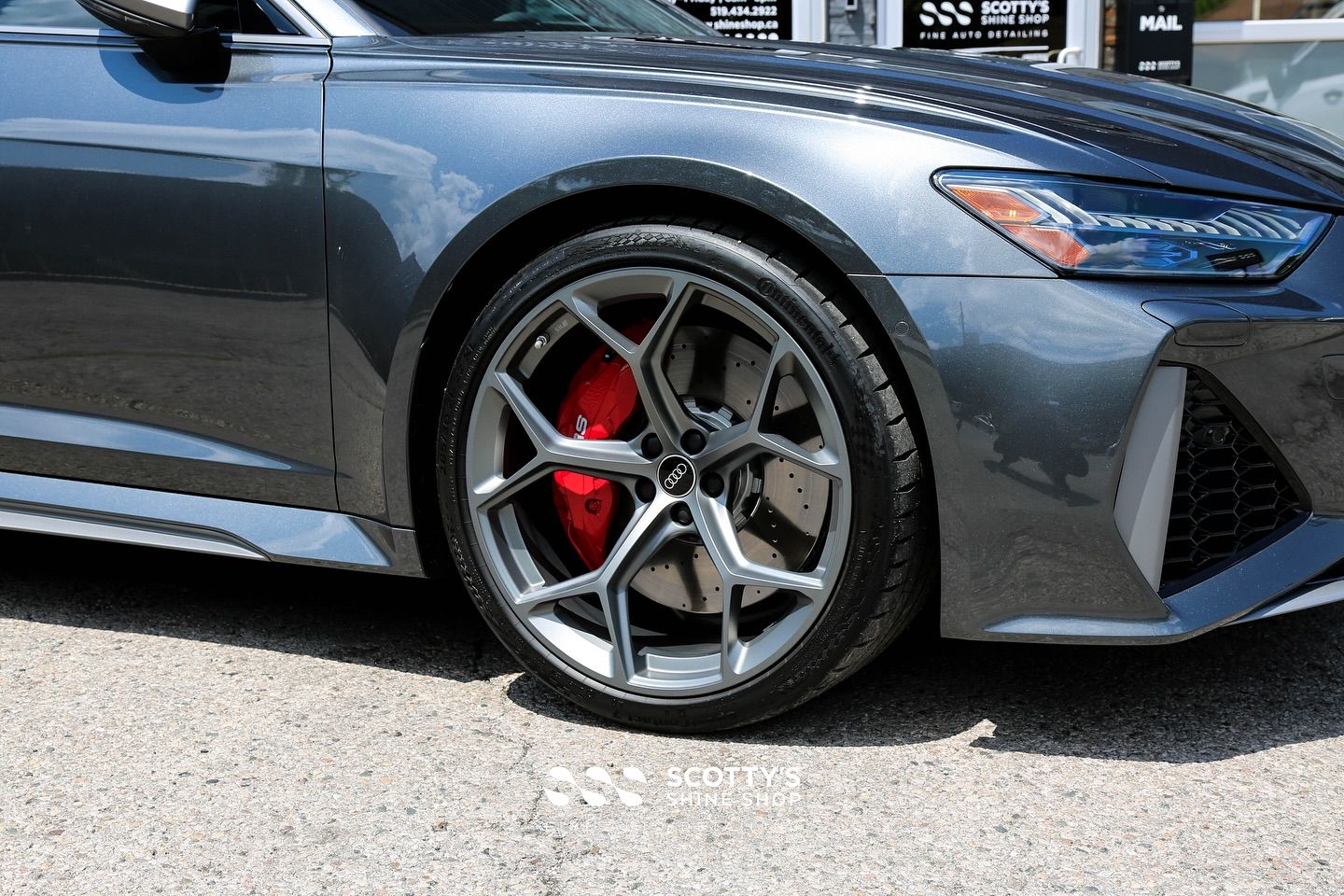 Audi RS6 Suntek PPF Formula 1 Window Tint Modesta Ceramic Coating