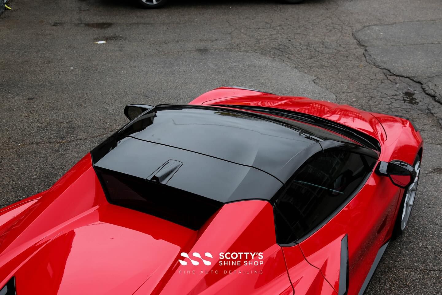 Chevrolet Corvette C8 PPF Vinyl Wrap Window Film Ceramic Coating