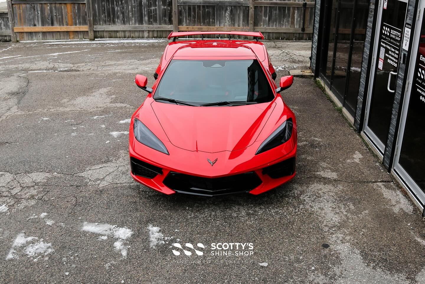 2024 Chevrolet Corvette C8 Xpel PPF Window Film, Ceramic Coating