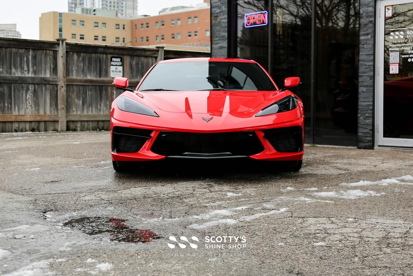 2024 Chevrolet Corvette C8 Xpel PPF Window Film, Ceramic Coating