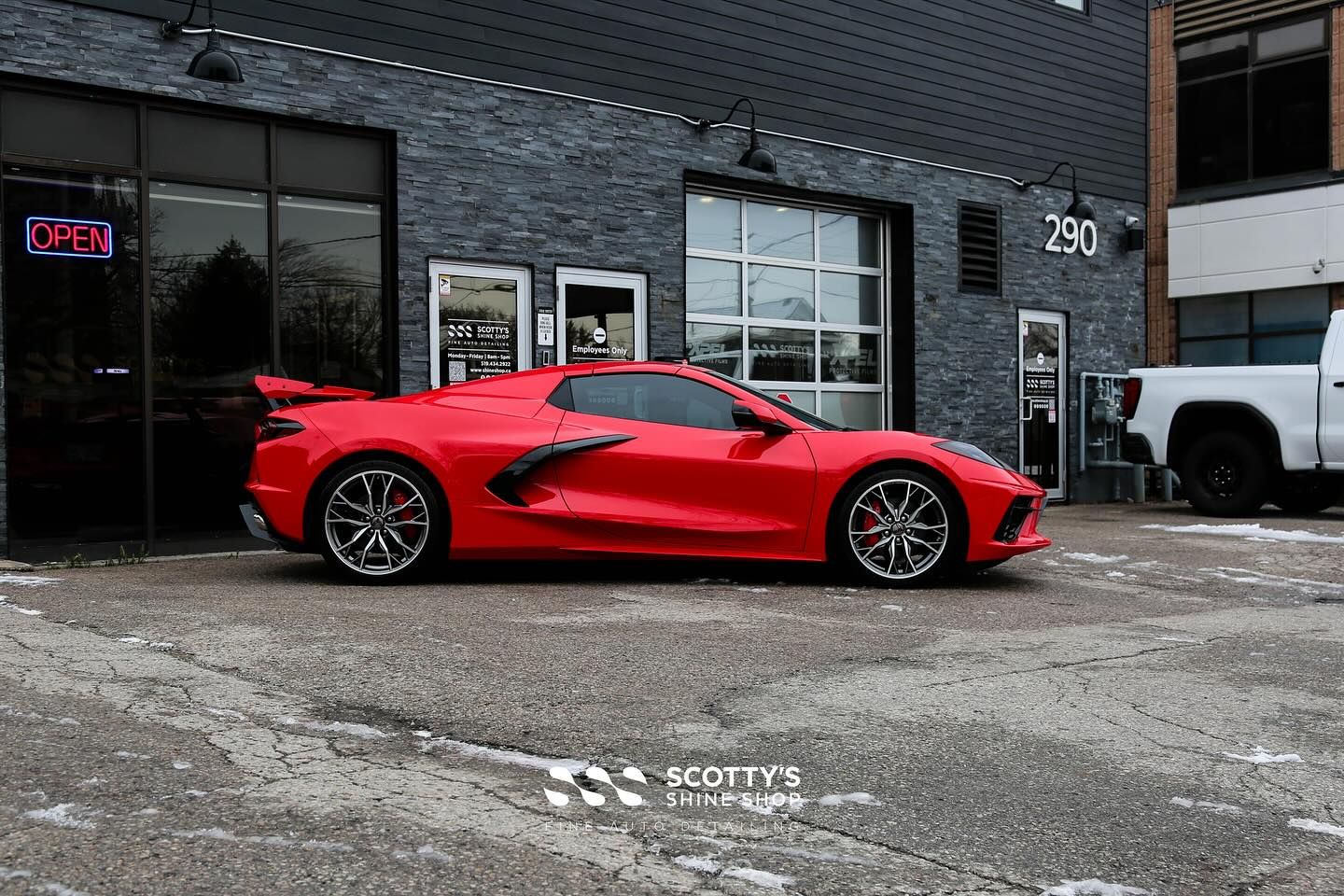 2024 Chevrolet Corvette C8 Xpel PPF Window Film, Ceramic Coating